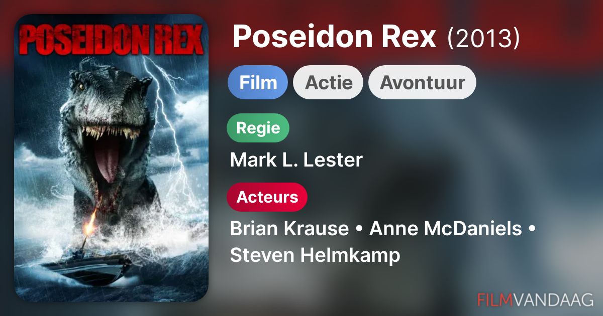 Poseidon Rex (film, 2013) - FilmVandaag.nl