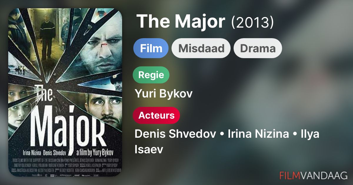The Major (film, 2013) - FilmVandaag.nl