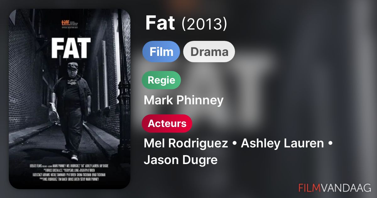 Fat (film, 2013) - FilmVandaag.nl