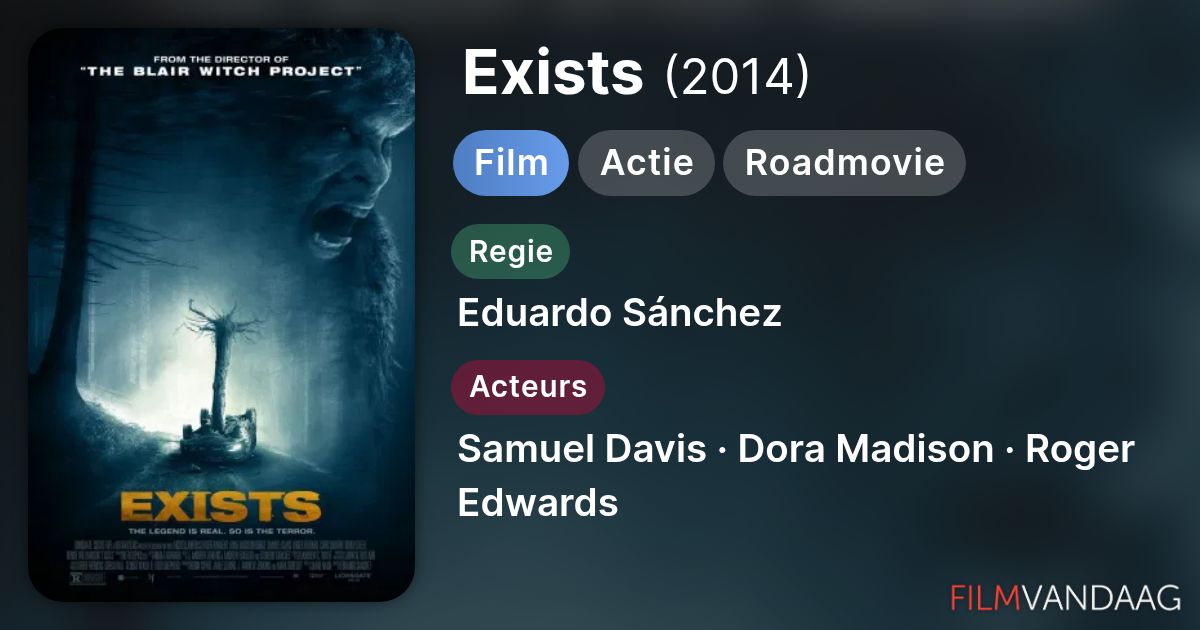 Exists (film, 2014) - FilmVandaag.nl