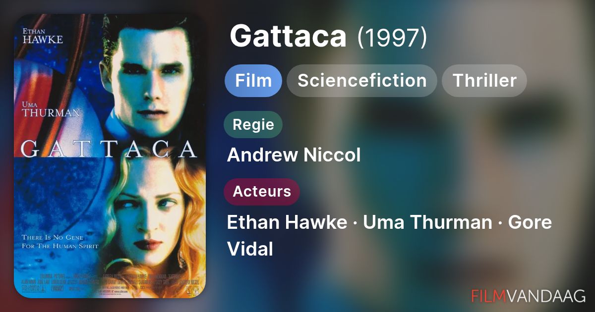 Gattaca (film, 1997) - FilmVandaag.nl
