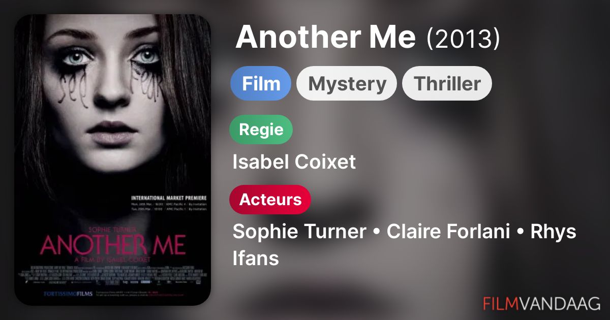 Another Me (film, 2013) - FilmVandaag.nl
