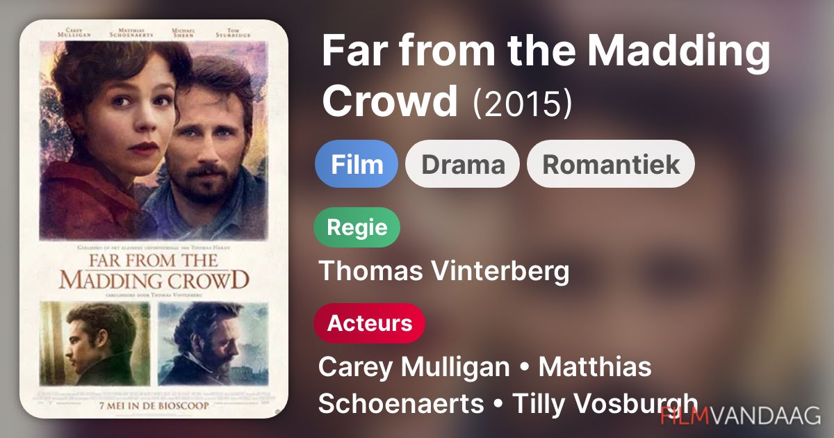 Far from the Madding Crowd (film, 2015) - FilmVandaag.nl