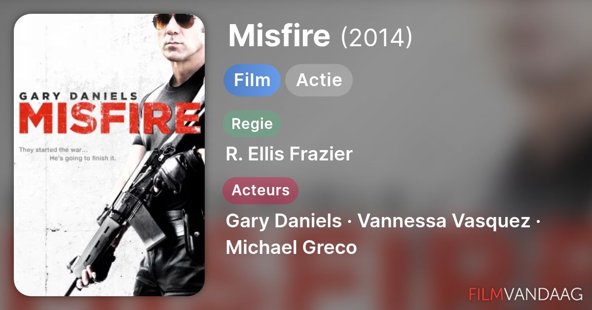Misfire (film, 2014) - FilmVandaag.nl