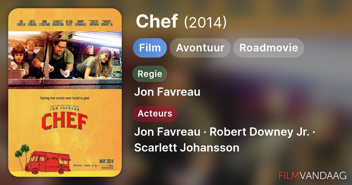 Chef (film, 2014) - FilmVandaag.nl