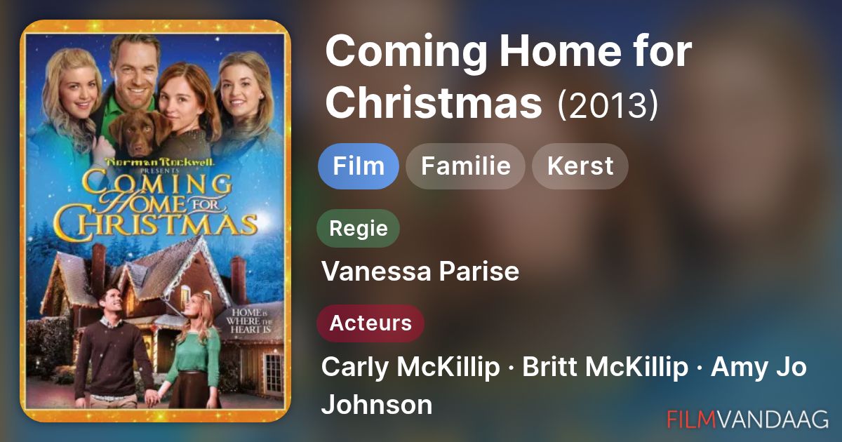 Coming Home for Christmas (film, 2013) - FilmVandaag.nl