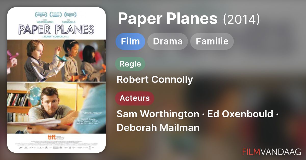 Paper Planes (film, 2014) - FilmVandaag.nl