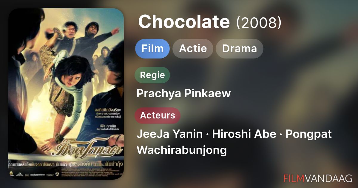 Chocolate (film, 2008) - FilmVandaag.nl