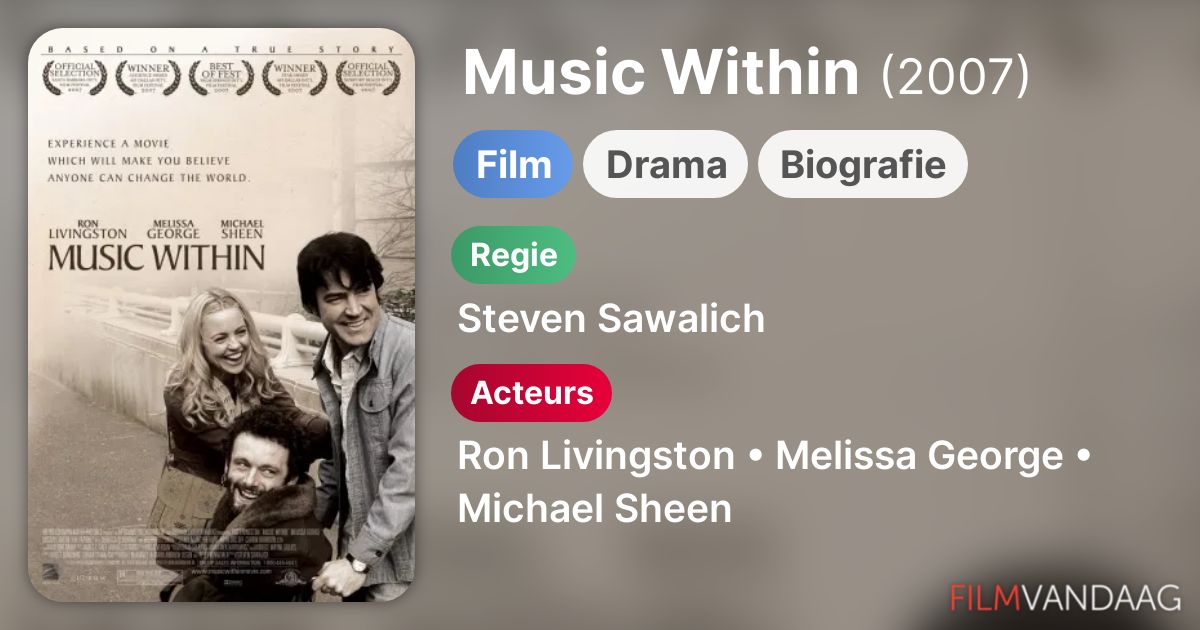 Music Within (film, 2007) - FilmVandaag.nl