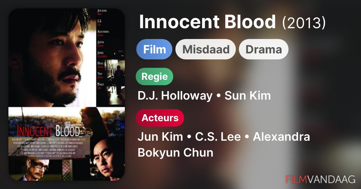 Innocent Blood (film, 2013) - FilmVandaag.nl