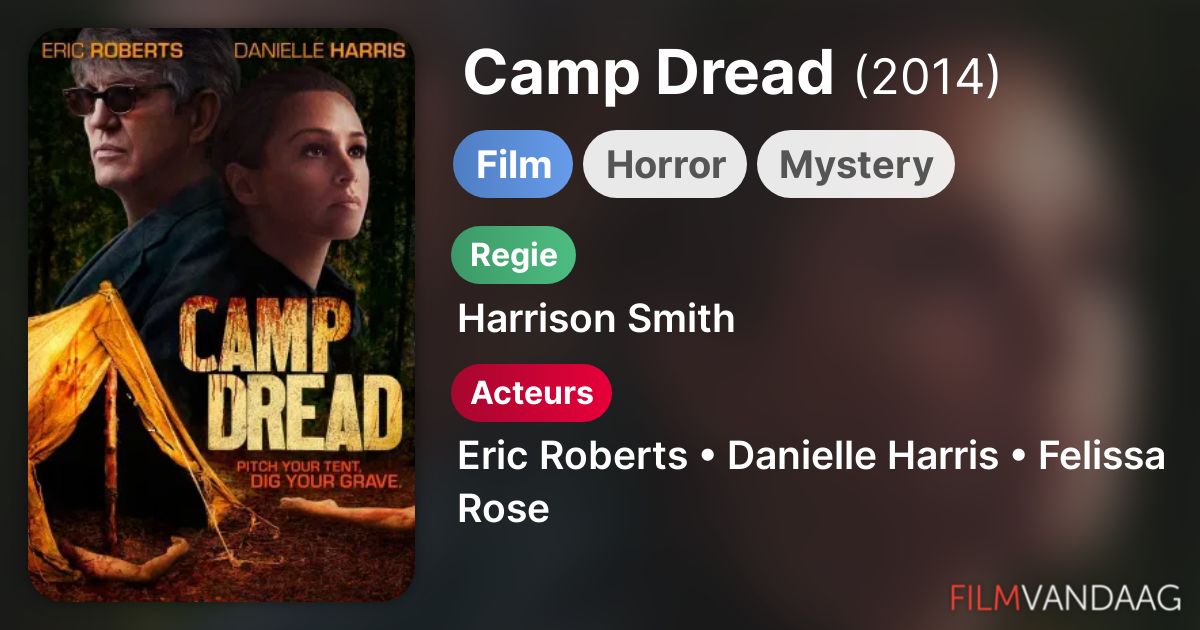 Camp Dread (film, 2014) - FilmVandaag.nl