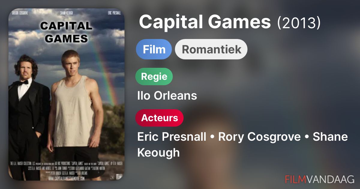 Capital Games (film, 2013) - FilmVandaag.nl