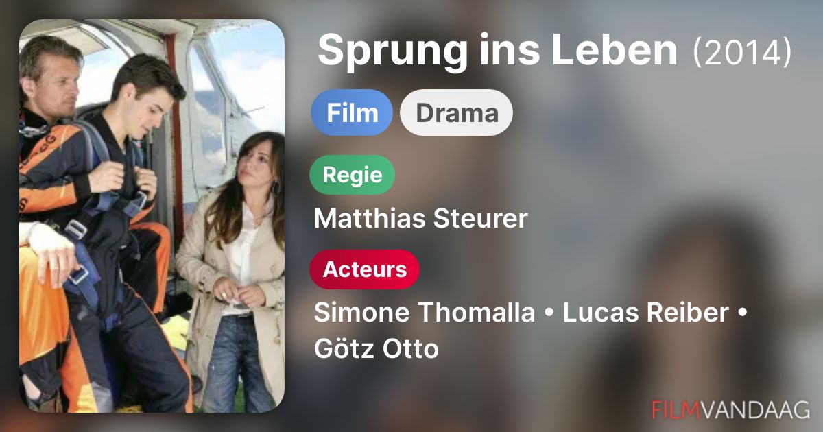 Sprung ins Leben (film, 2014) - FilmVandaag.nl