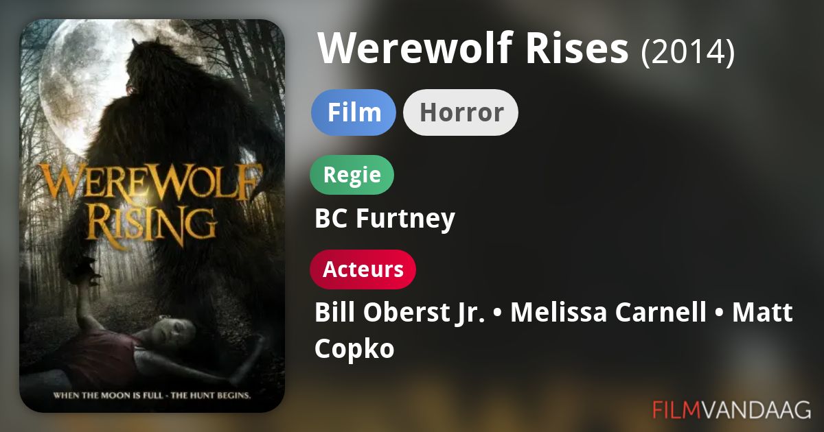 Werewolf Rises (film, 2014) - FilmVandaag.nl