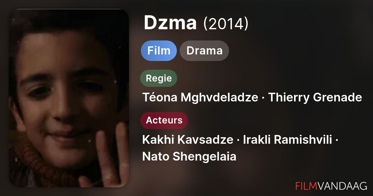 Dzma (film, 2014) - FilmVandaag.nl