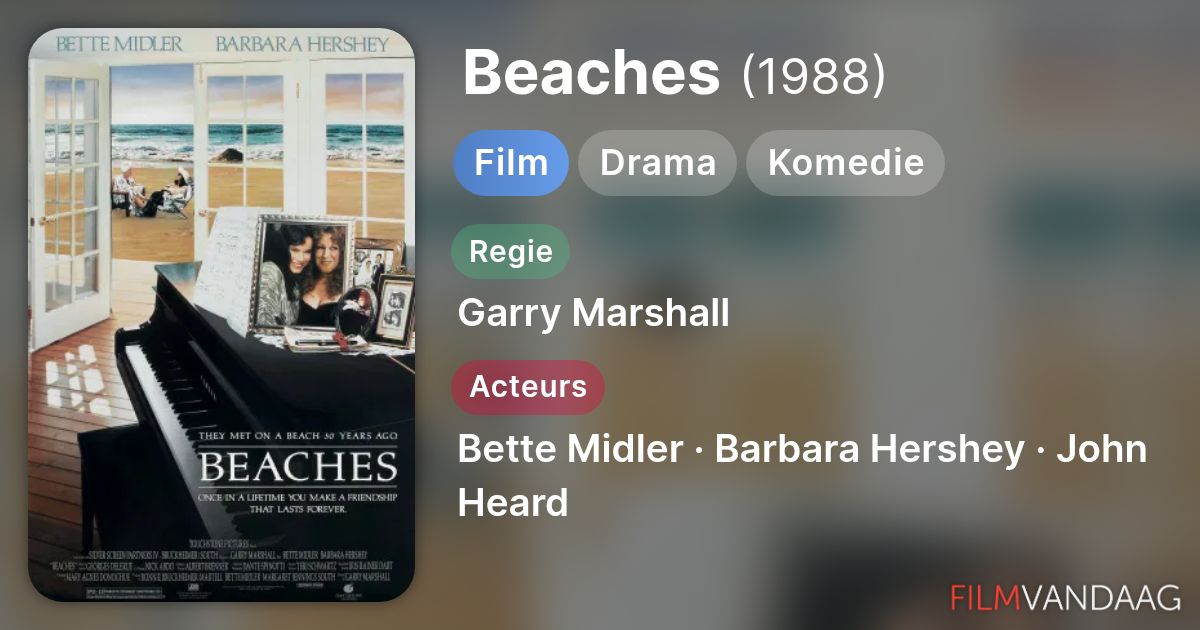 Beaches (film, 1988) - FilmVandaag.nl