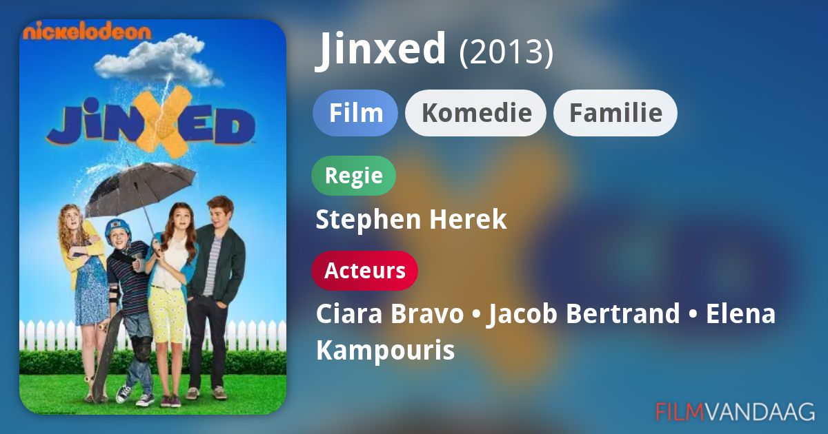Jinxed (film, 2013) - FilmVandaag.nl