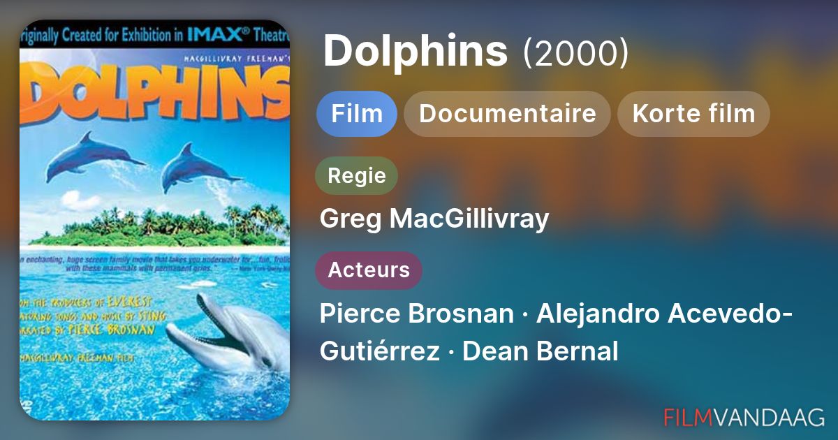 Dolphins (film, 2000) - FilmVandaag.nl