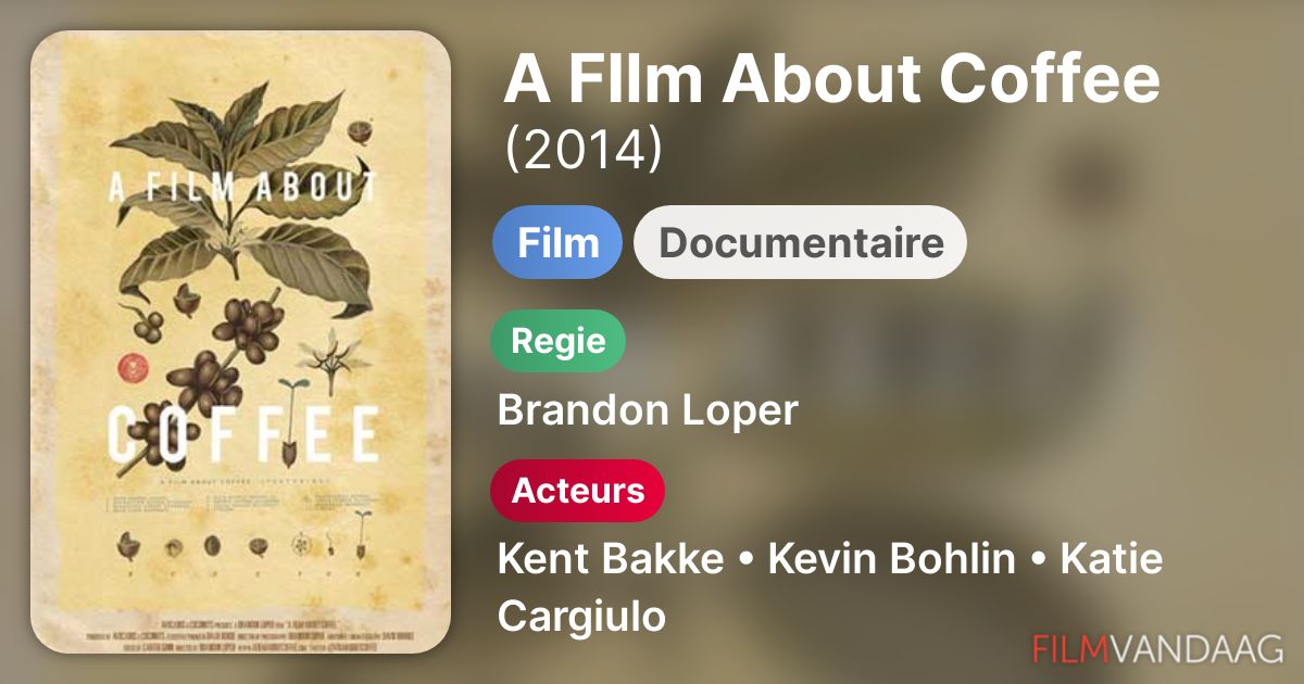 A FIlm About Coffee (film, 2014) - FilmVandaag.nl