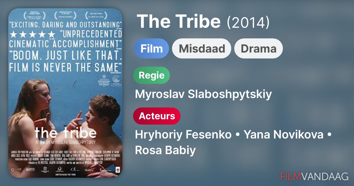 The Tribe (film, 2014) - FilmVandaag.nl