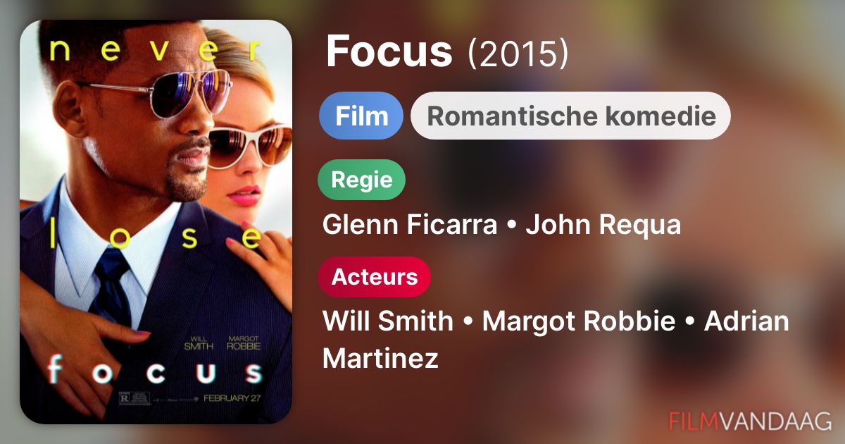 Focus (film, 2015) - FilmVandaag.nl
