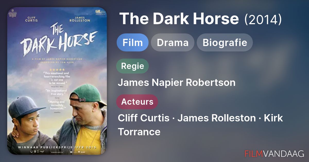 The Dark Horse (film, 2014) - FilmVandaag.nl