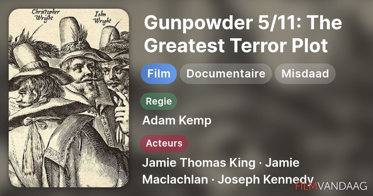 Gunpowder 5/11: The Greatest Terror Plot (film, 2014) - FilmVandaag.nl