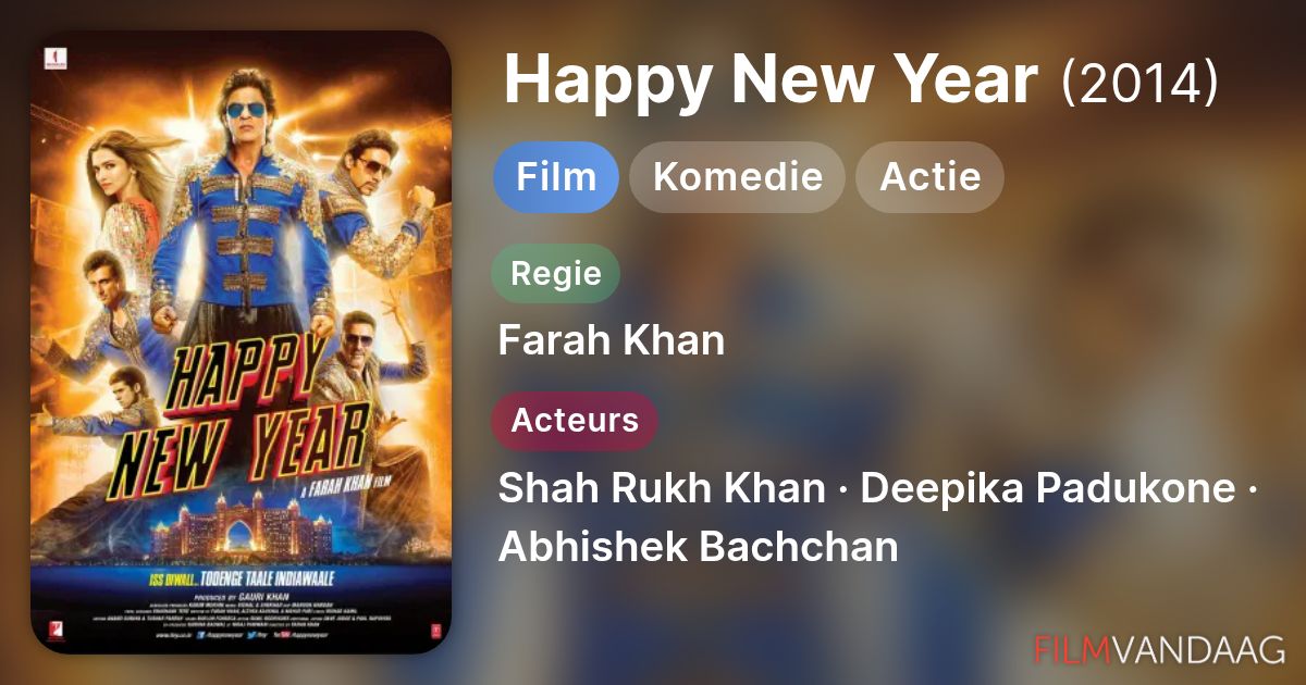 Happy New Year (film, 2014) - FilmVandaag.nl