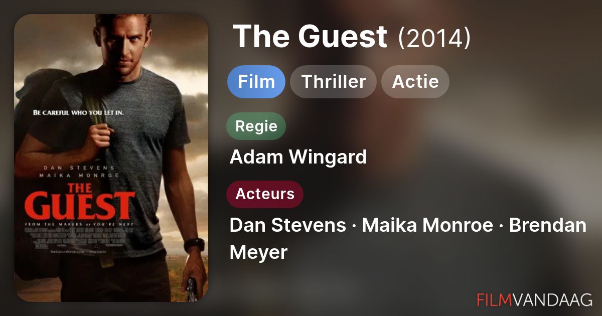 The Guest (film, 2014) - FilmVandaag.nl