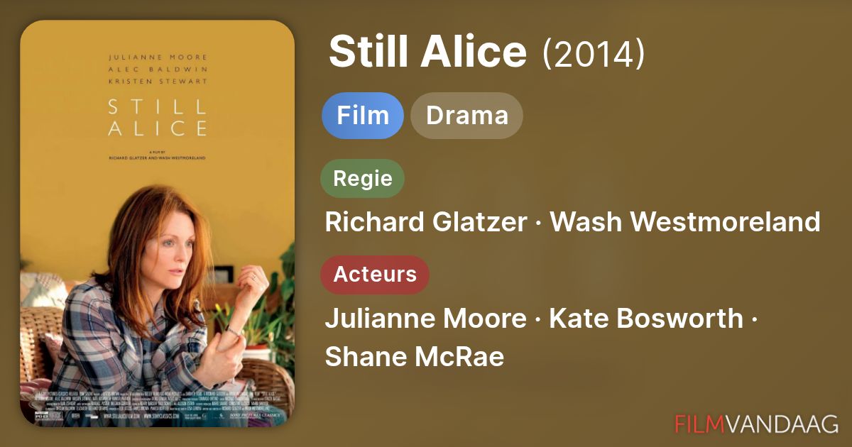 Still Alice (film, 2014) - FilmVandaag.nl