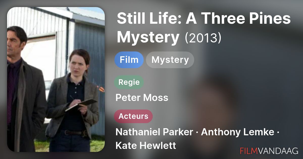 Still Life: A Three Pines Mystery (film, 2013) - FilmVandaag.nl