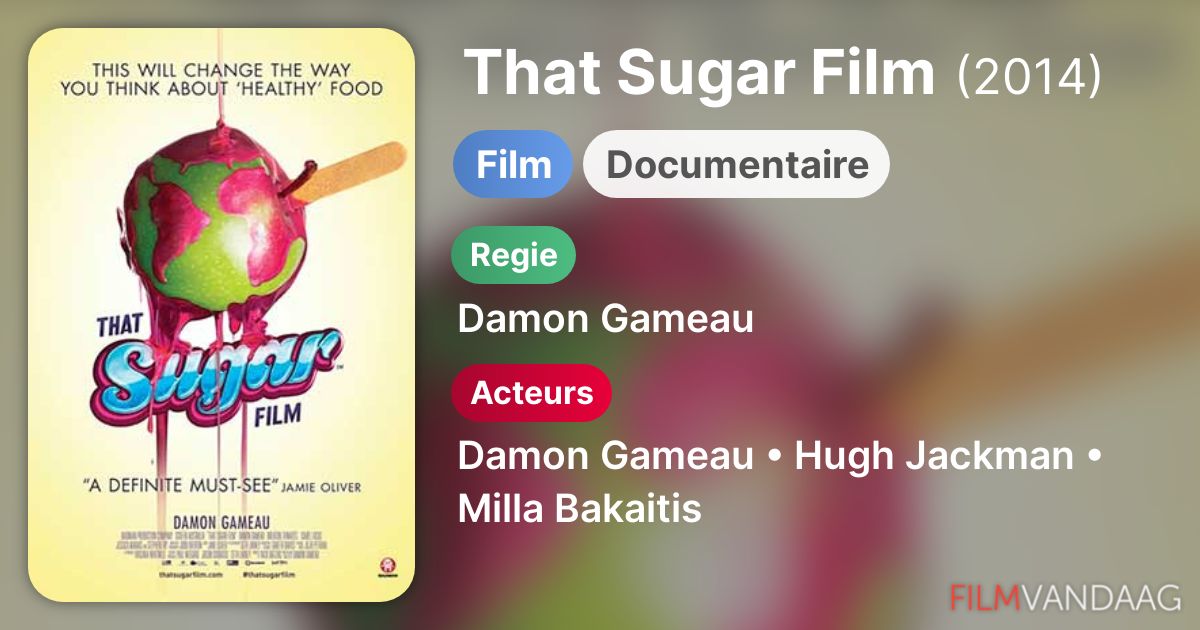 That Sugar Film (film, 2014) - FilmVandaag.nl