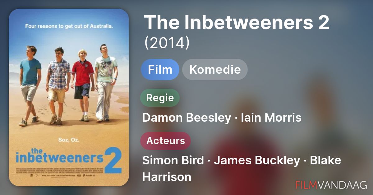 The Inbetweeners 2 (film, 2014) - FilmVandaag.nl