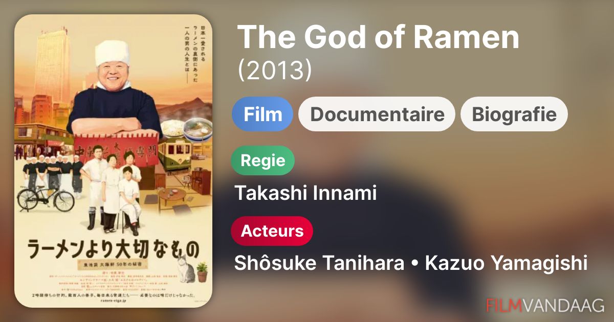 The God of Ramen (film, 2013) - FilmVandaag.nl