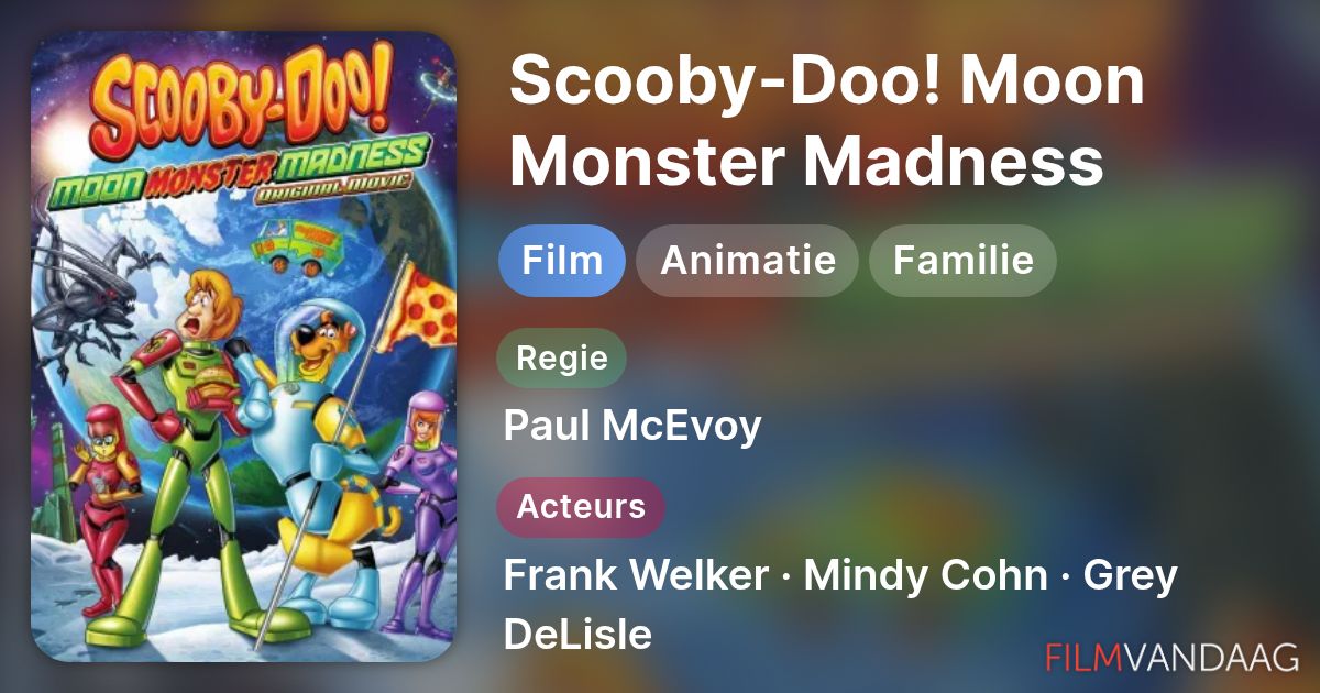 Scooby-Doo! Moon Monster Madness (film, 2015) - FilmVandaag.nl