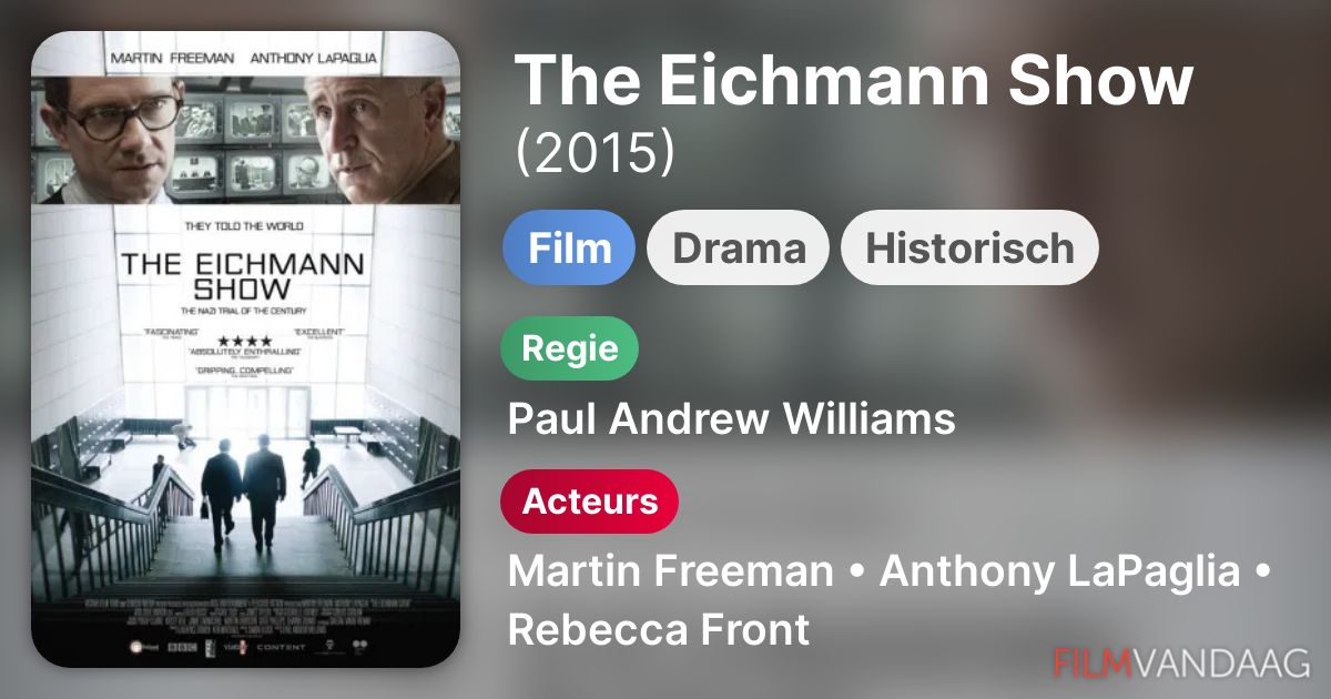 The Eichmann Show (film, 2015) - FilmVandaag.nl