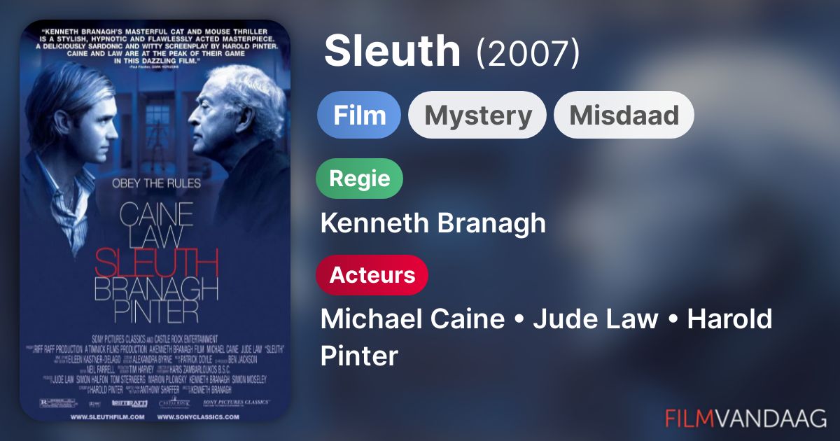 Sleuth (film, 2007) - FilmVandaag.nl