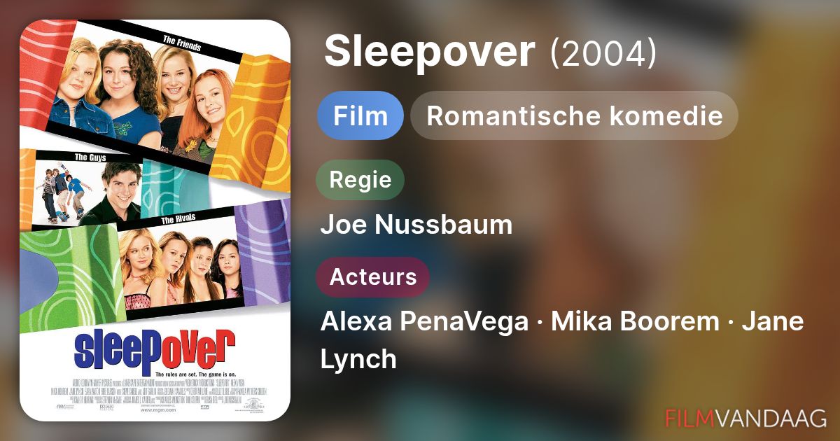 Sleepover (film, 2004) - FilmVandaag.nl
