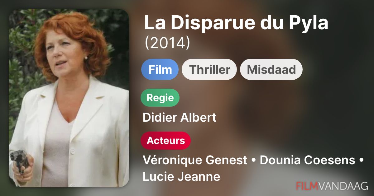 La Disparue du Pyla (film, 2014) Nu Online Kijken - FilmVandaag.nl