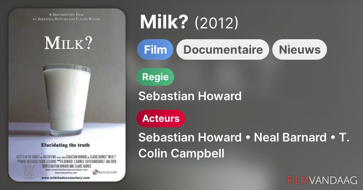 Milk? (film, 2012) - FilmVandaag.nl