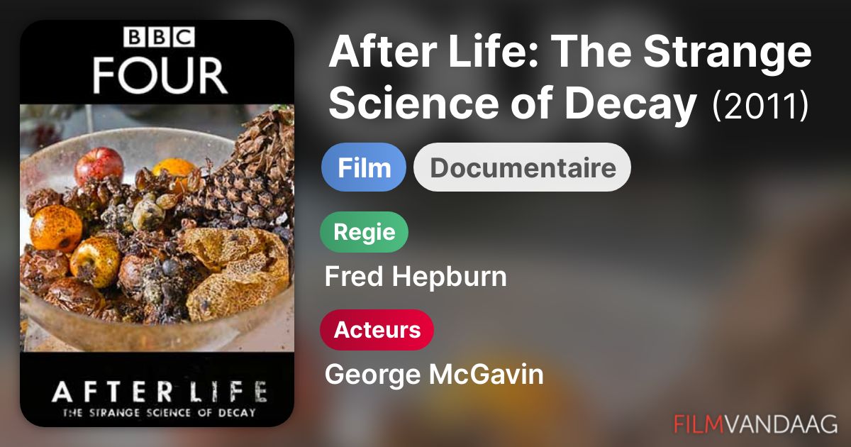 After Life: The Strange Science of Decay (film, 2011) - FilmVandaag.nl