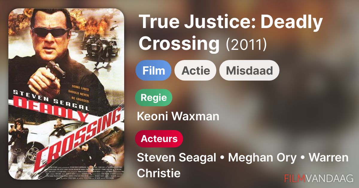 True Justice: Deadly Crossing (film, 2011) - FilmVandaag.nl