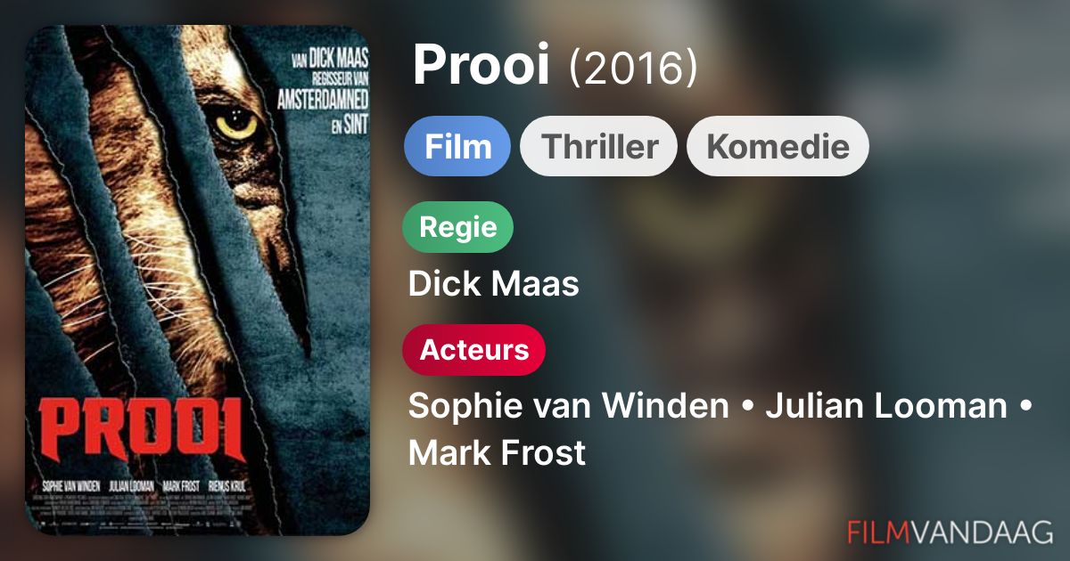 Prooi (film, 2016) - FilmVandaag.nl