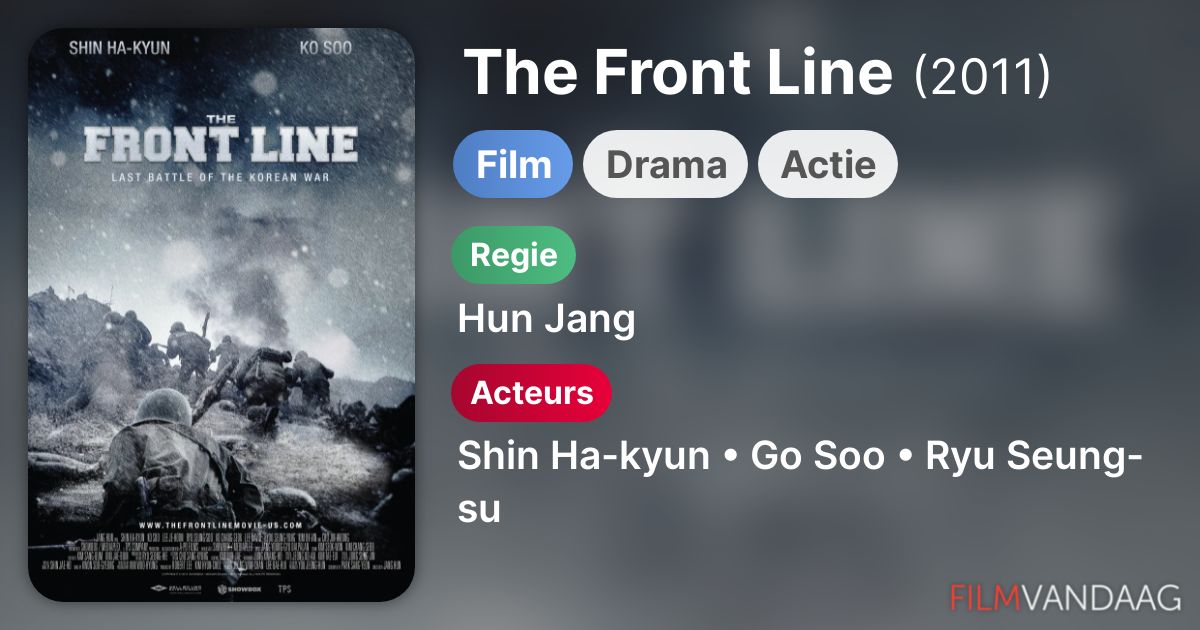 The Front Line (film, 2011) - FilmVandaag.nl