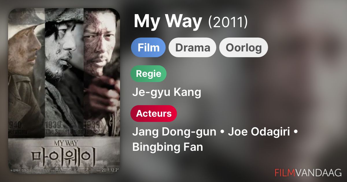 My Way (film, 2011) - FilmVandaag.nl