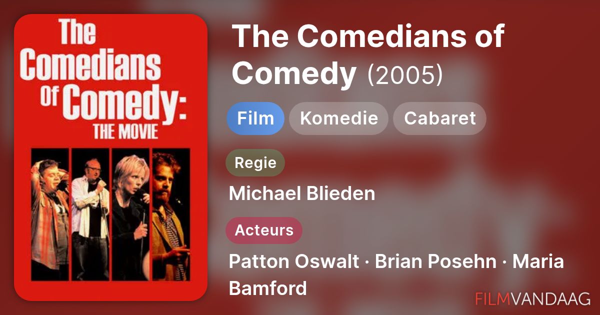 The Comedians of Comedy (film, 2005) - FilmVandaag.nl