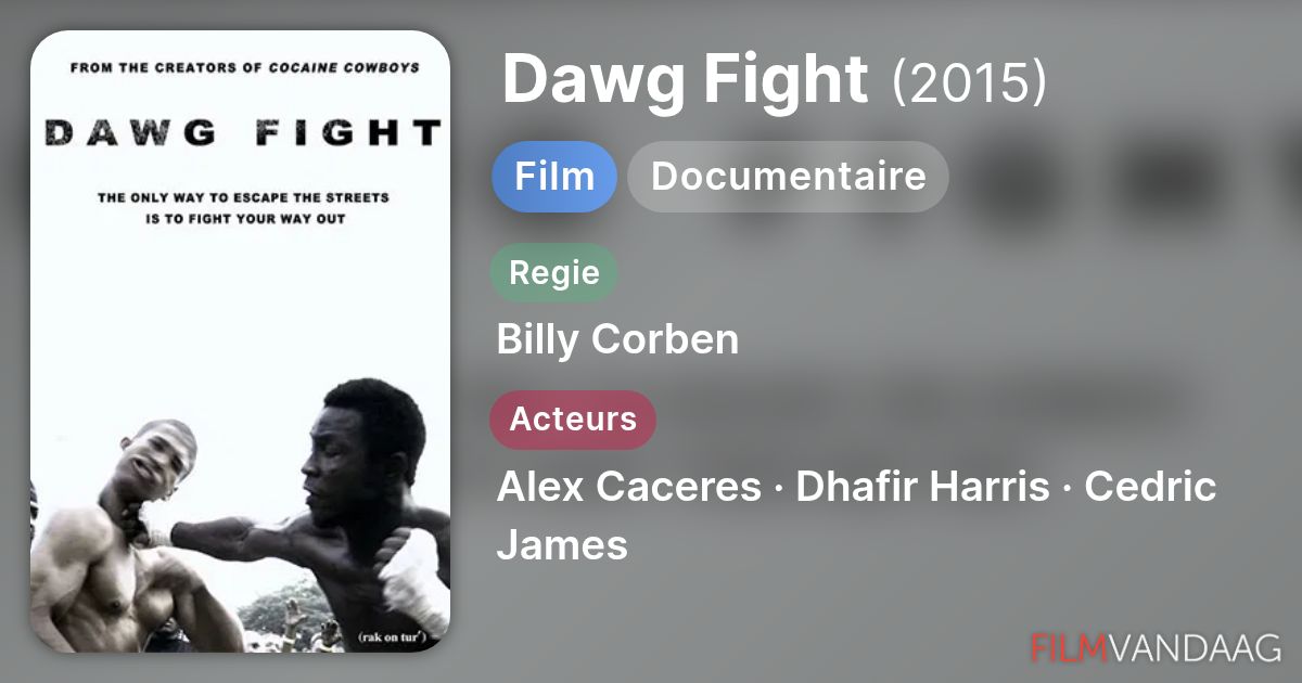 Dawg Fight (film, 2015) - FilmVandaag.nl