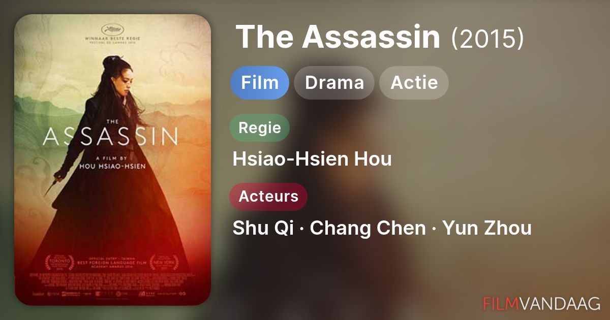 The Assassin (film, 2015) - FilmVandaag.nl