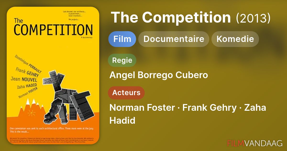 The Competition (film, 2013) - FilmVandaag.nl