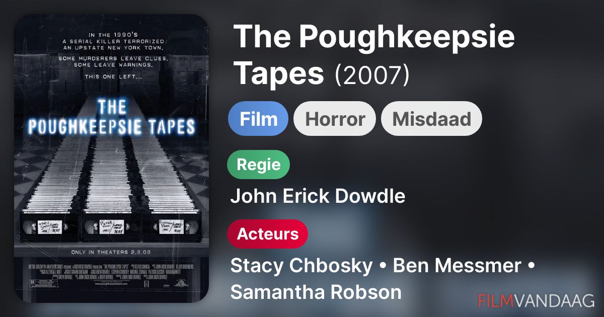 The Poughkeepsie Tapes (film, 2007) - FilmVandaag.nl
